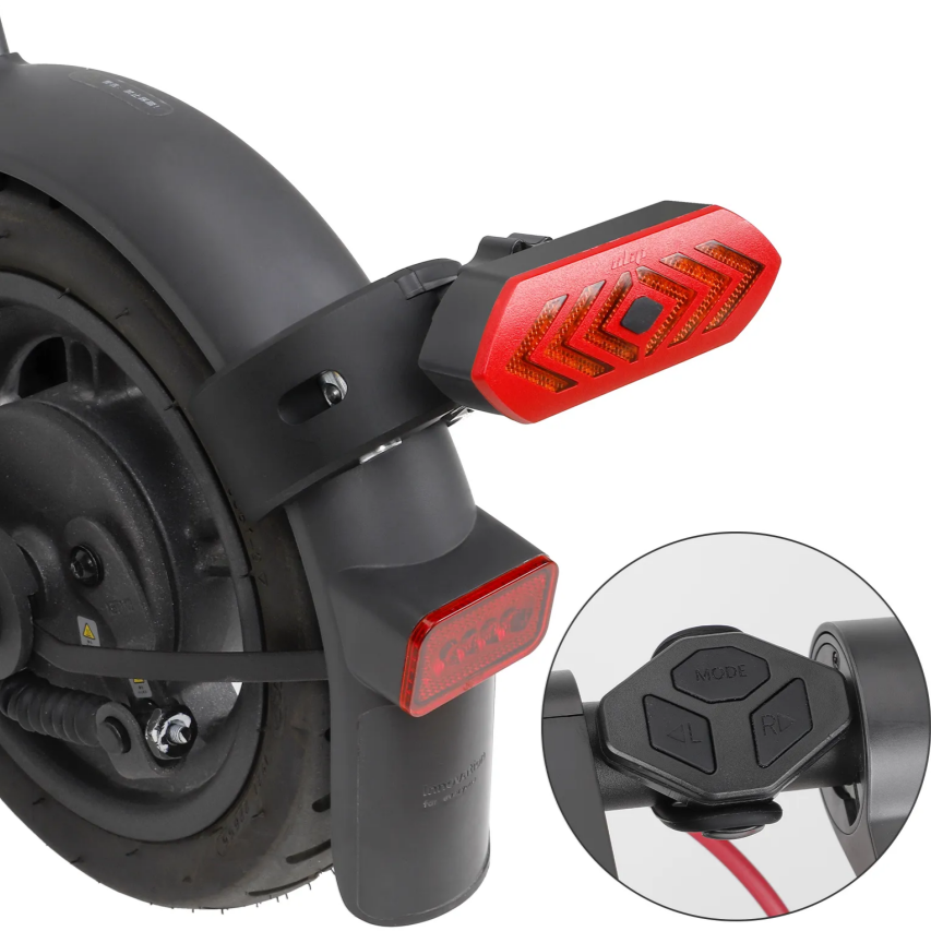 Frecce Indicatore di direzione con USB ricaricabile per bici e monopat ...